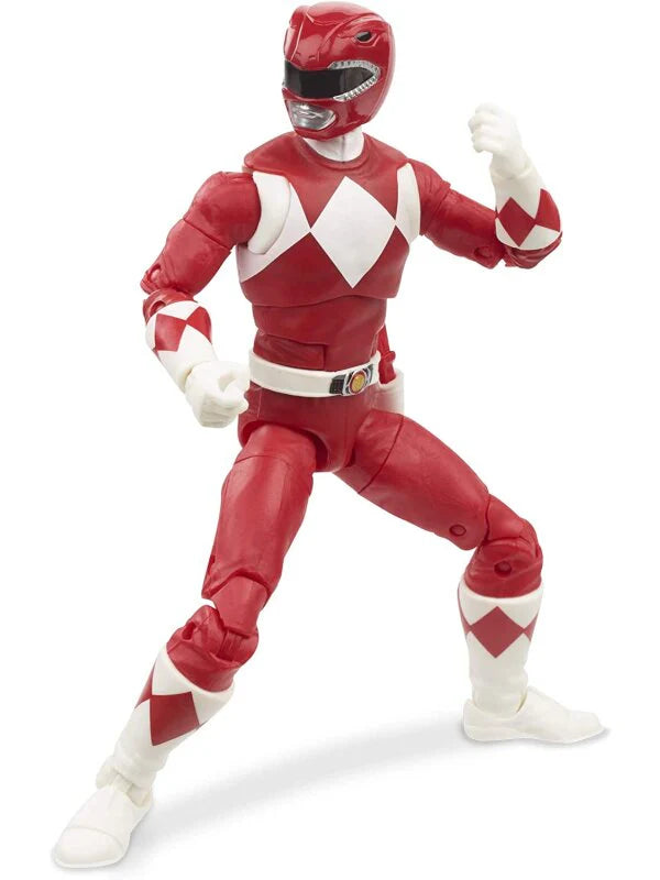 Power Rangers Lightning Collection - Mighty Morphin Red Ranger - 6" Ac ...