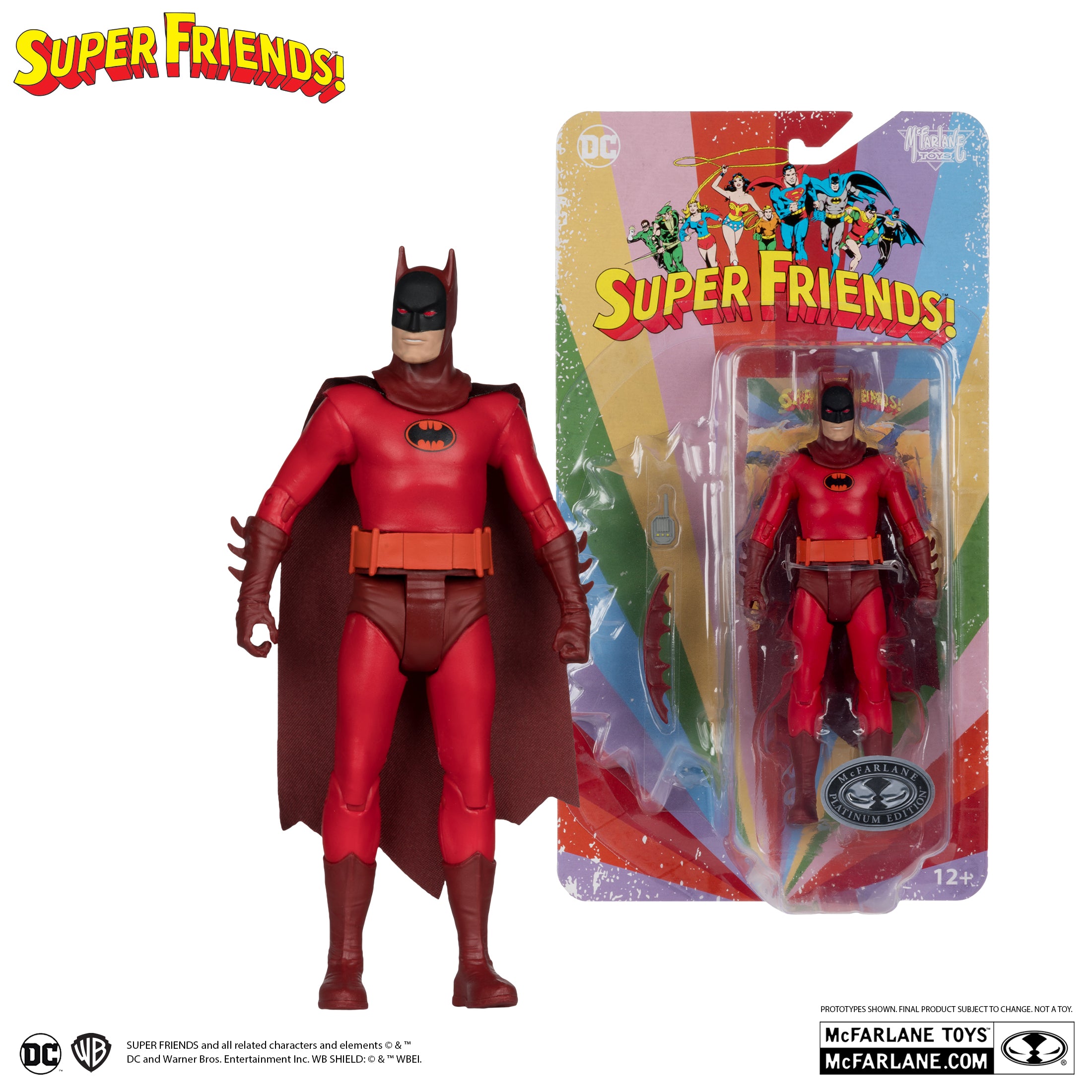 McFarlane Toys - Super Friends Batman (Platinum Edition) – Cosmic ...