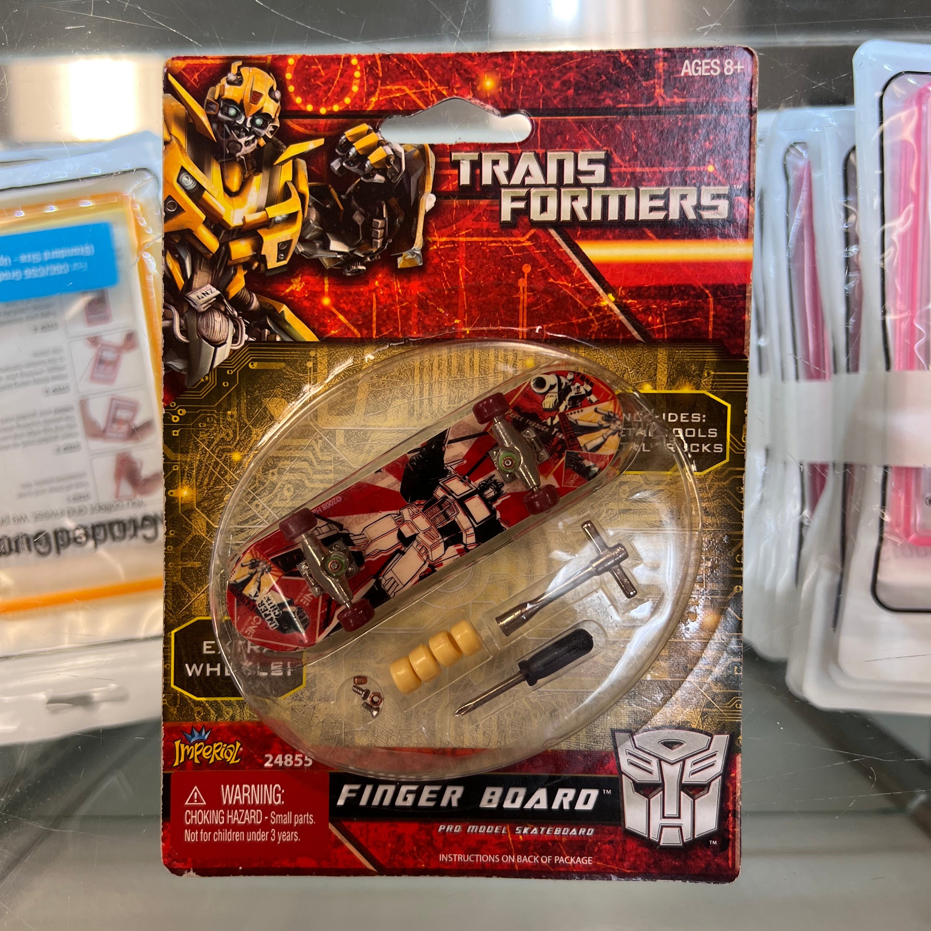 Transformers Optimus Prime Fingerboard - Imperial Toy #24855 SEE PHOTO ...