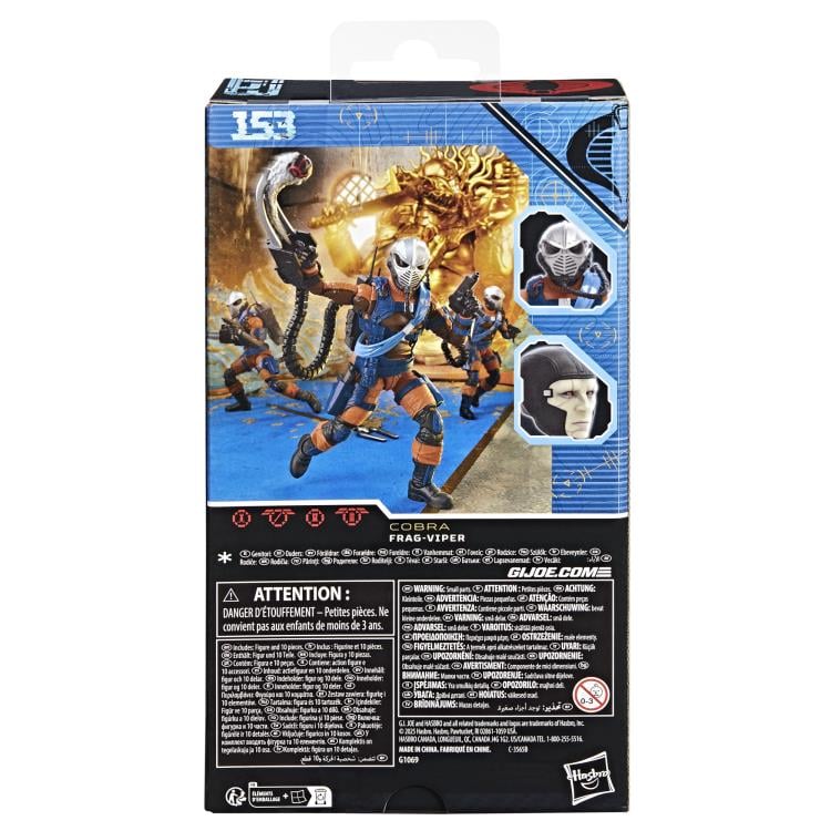 G.I. Joe Classified Series - Frag-Viper (Cobra) - #153 – Cosmic ...