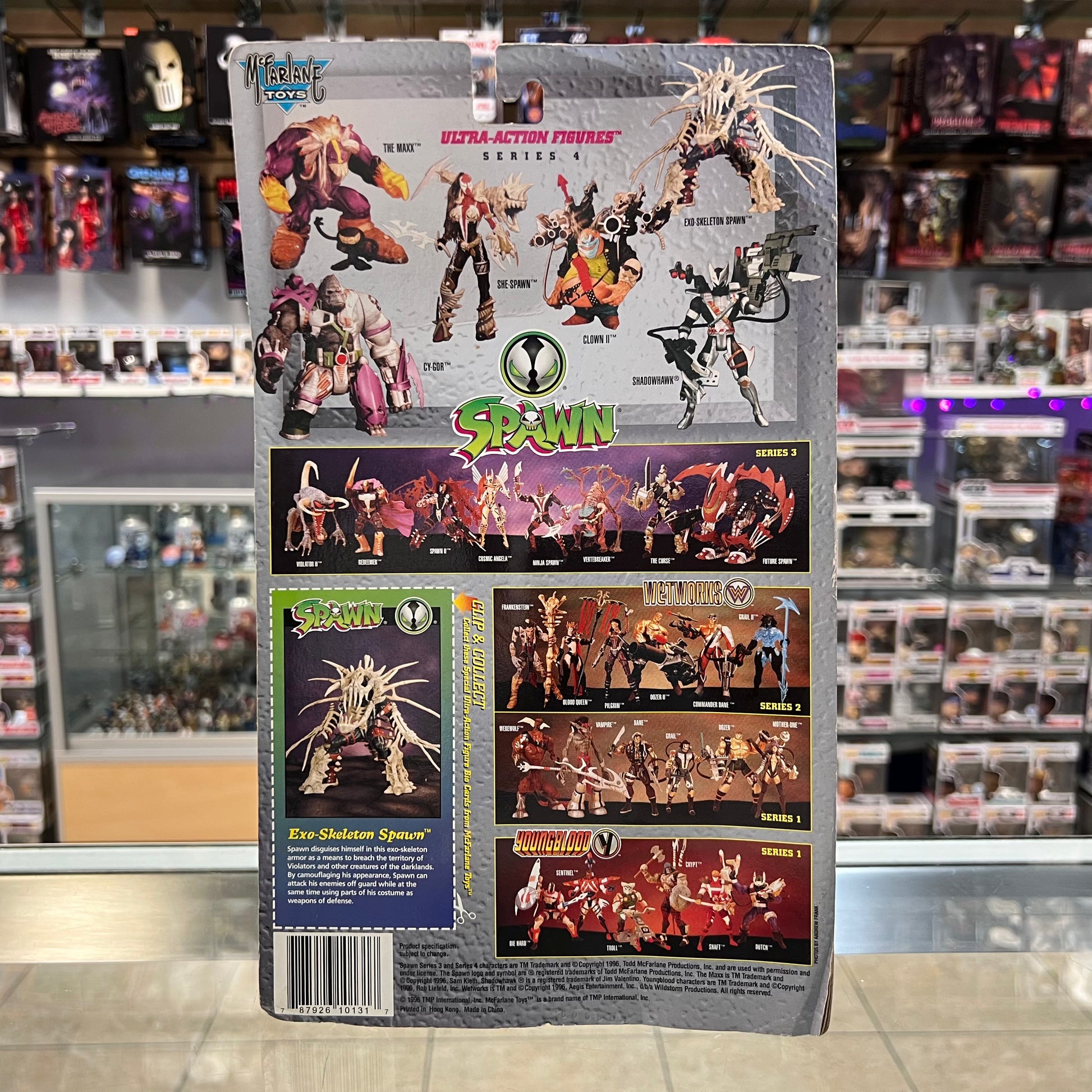 McFarlane Toys - Spawn - Exo-Skeleton Spawn - Series 4 – Cosmic ...