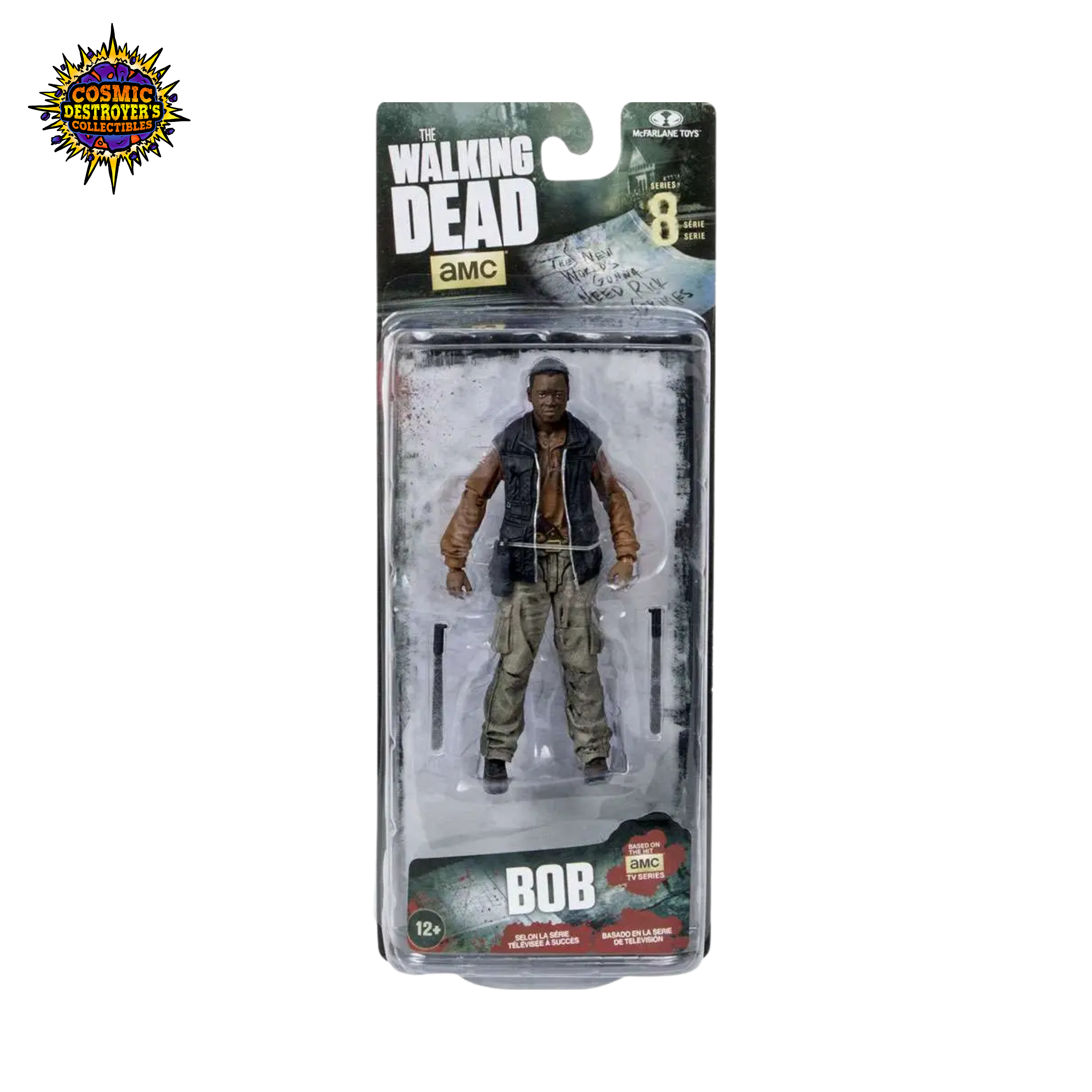 McFarlane Toys - The Walking Dead Series 8 - Bob - 2015 – Cosmic ...