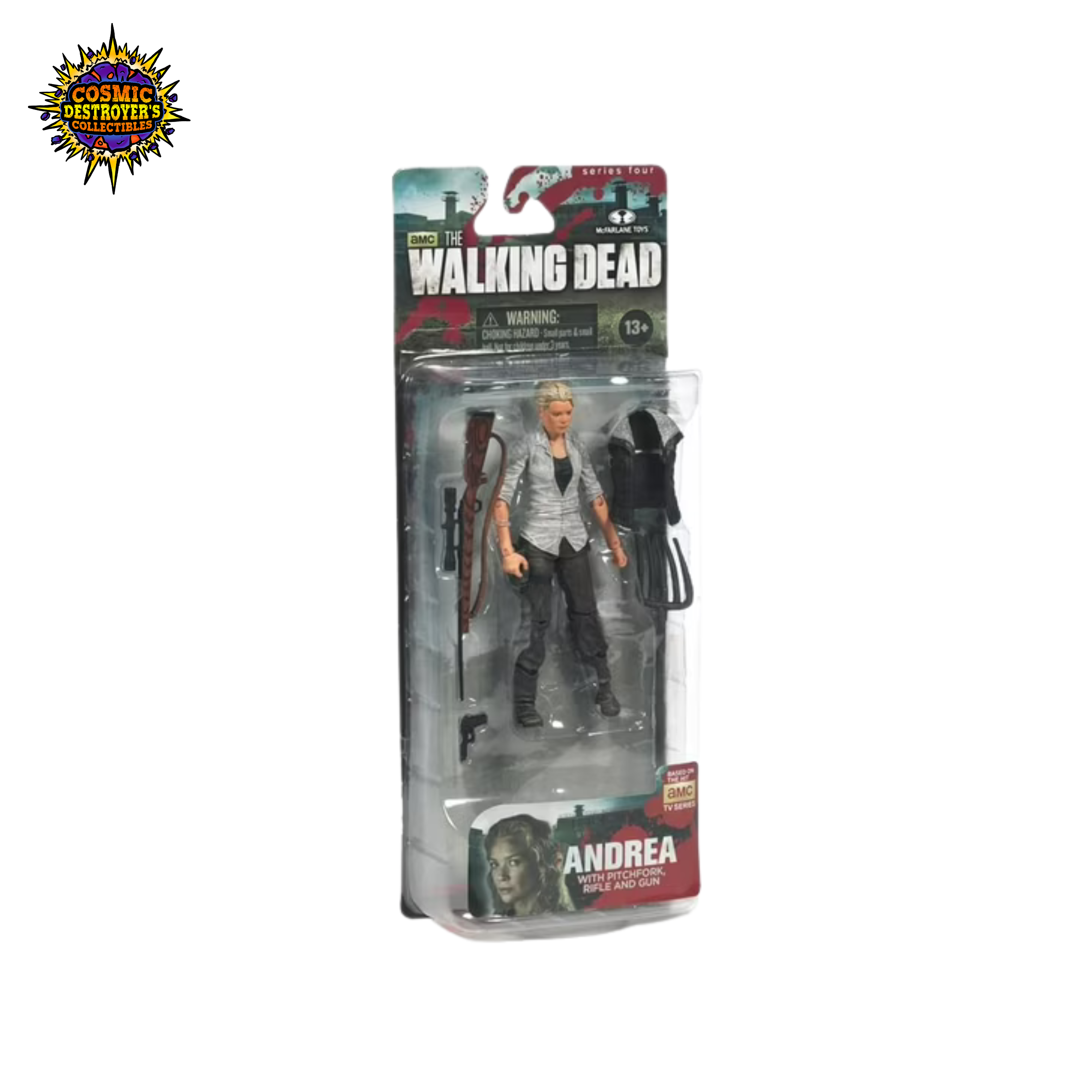 McFarlane Toys - The Walking Dead Series 4 - Andrea - 2013 – Cosmic ...