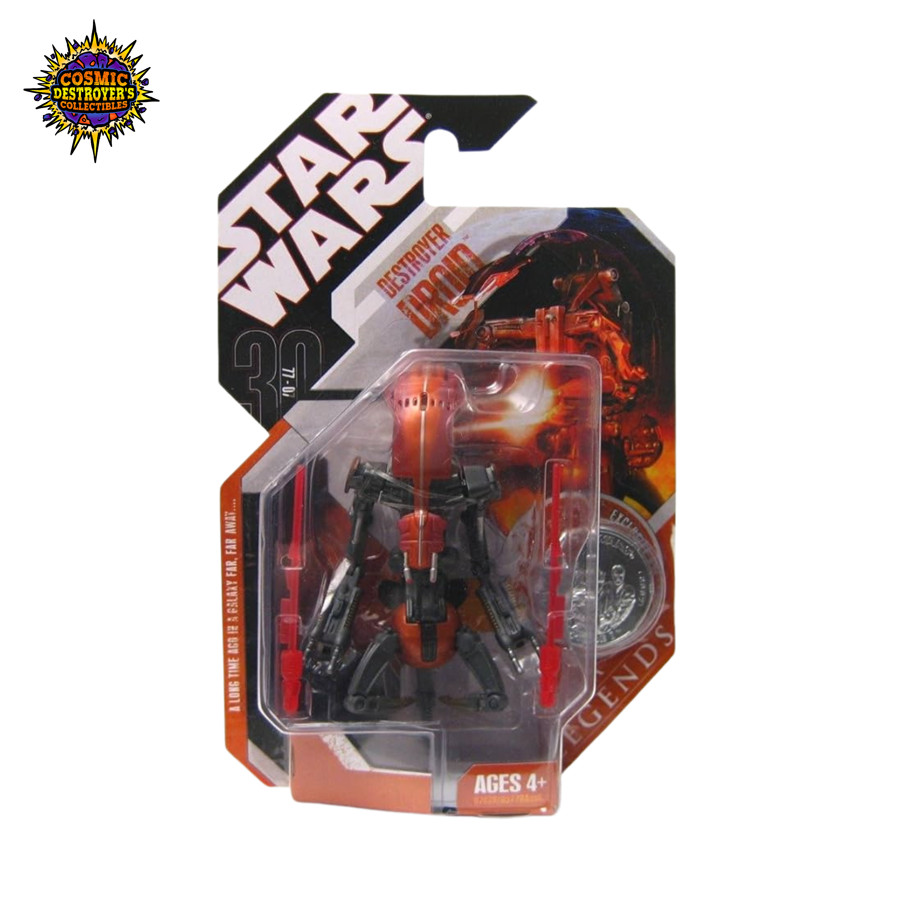 Star Wars - Saga Legends (30th Anniversary) - Destroyer Droid Action F ...