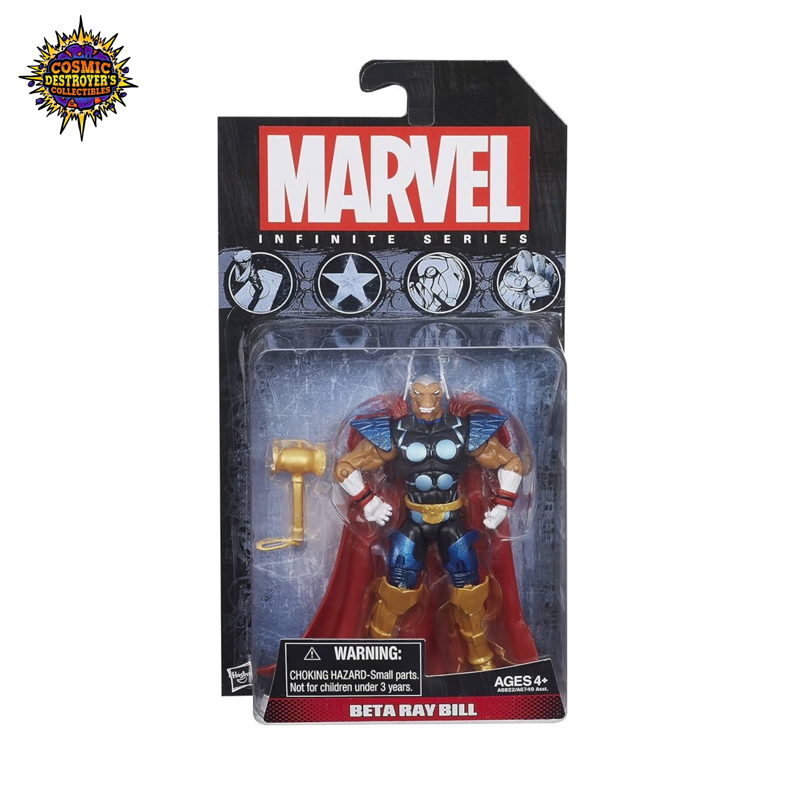 Marvel Infinite Series - Beta Ray Bill 3.75" Action Figure – Cosmic ...
