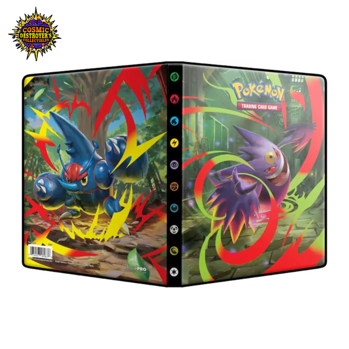 Ultra PRO Pokemon Mega Evolution #2 Phantasmal Flames 4 Pocket Portfol ...