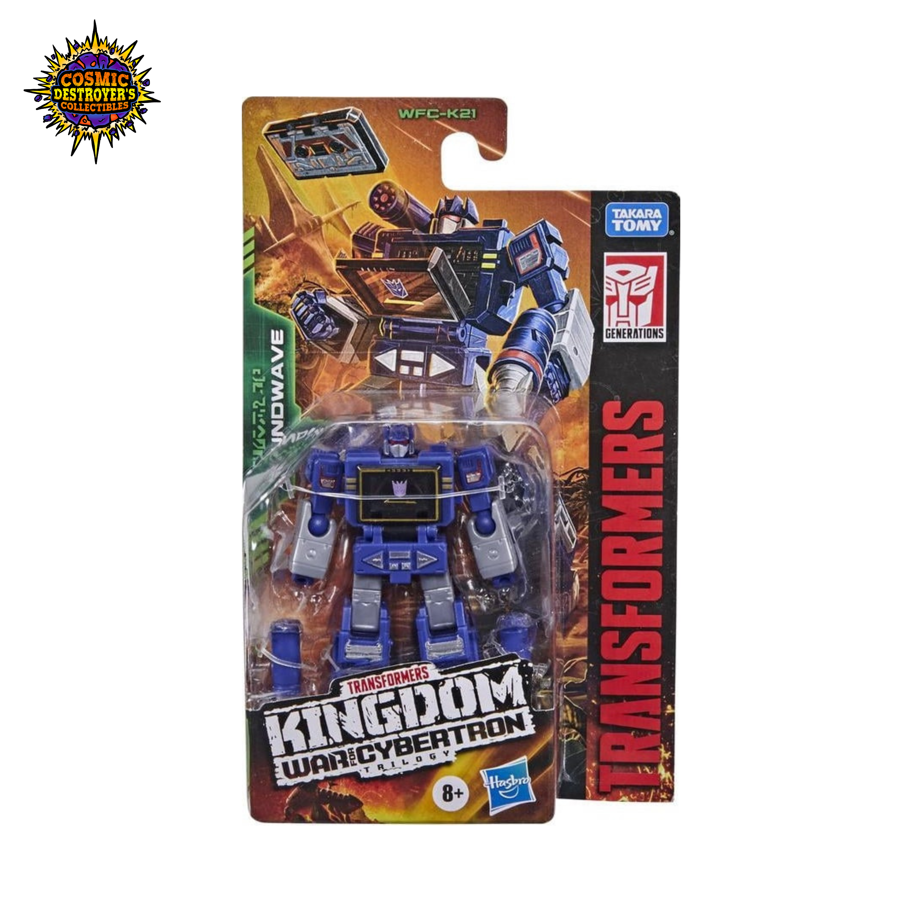 Transformers Generations - War for Cybertron - Soundwave - 3.5" Action ...