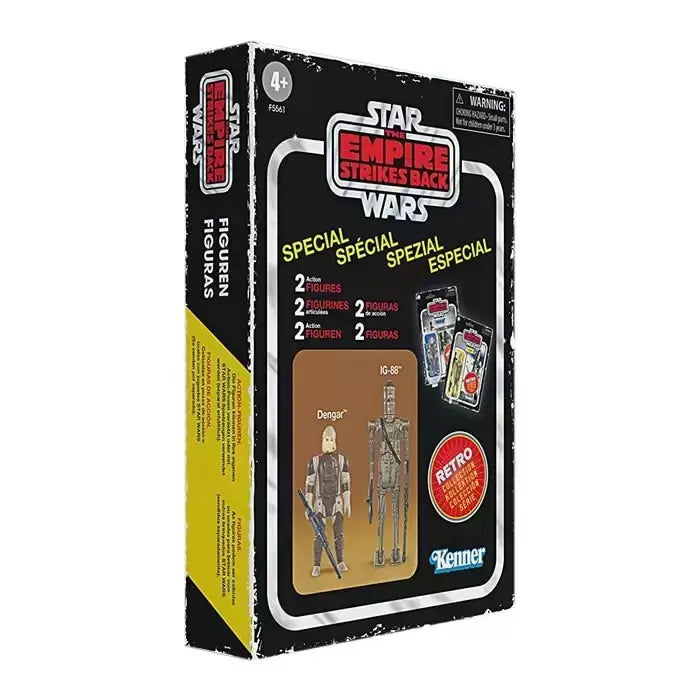 Star Wars Retro Collection Special Bounty Hunters 2 Pack Dengar Ig 8